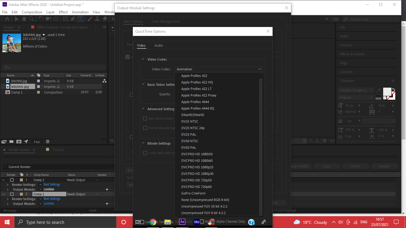 I need help rendering my edit - Adobe Product Community - 12195146